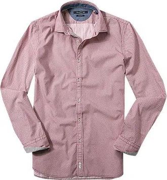 Marc O'Polo Herren Hemd rot Baumwolle