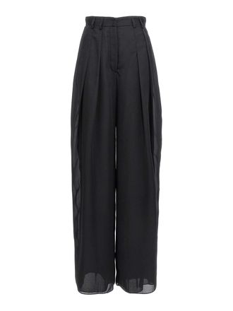 Mônot Pantalons Décontractés - Noir