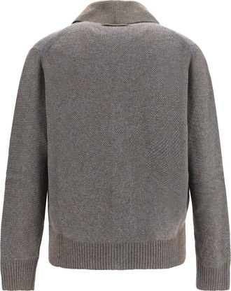 Ermenegildo Zegna Cashmere and Wool Cardigan - Gray