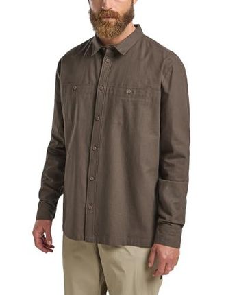 Jack Wolfskin Tarango Ls Shirt M Chemise, Cold Coffee, XXL Hommes
