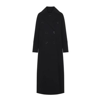 Max Mara Femme, Manteaux, Noir, Taille: 36 FR Custodi Coat