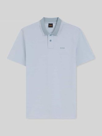Boss Orange by Hugo Boss Relaxed Fit Poloshirt mit Kontrastkragen