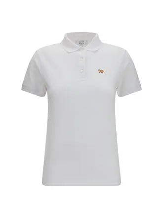 Maison Kitsun&eacute; Baby Fox Polo - White