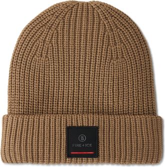 Bogner Fire + Ice Mütze Kajus für Herren - Karamell - one_size