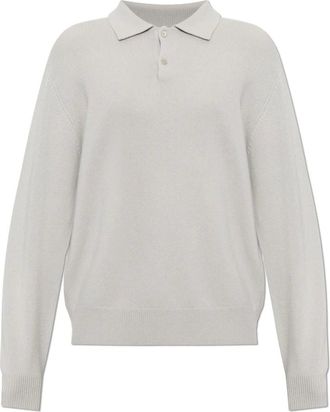 Lisa Yang Polo en cachemire Rufus - Homme - Pulls - Gris - Taille: XL