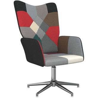 vidaXL Relaxsessel Patchwork Stoff Vidaxl