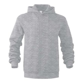 Generic Sweat a Capuche Homme Hooded Sweatshirt Sweats &agrave; Capuche Unicolore Homme pour lAutomne et lhiver, Mode D&eacute;contract&eacute;e avec Manches Longues