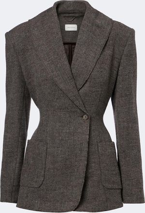 Magda Butrym Blazer aus einem Wollgemisch