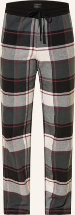 Schiesser Schlafhose Mix+Relax Aus Flanell schwarz