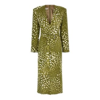Dries Van Noten Dohana Kleid - - Dresses - Damen - Gr&uuml;n - 2XS