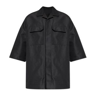 Rick Owens Homme, Chemises, Noir, Taille: S Chemise Oversize