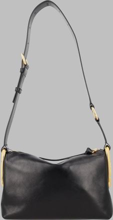 Marc Jacobs Womens Shoulder Bag Scene Black Leather