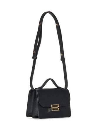 Victoria Beckham Womens Shoulder Bag Mini Dorian Black Calfskin