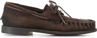 Alexander Hotto Homme, Chaussures, Brun, Taille: 43 1/2 EU Suede Loafer