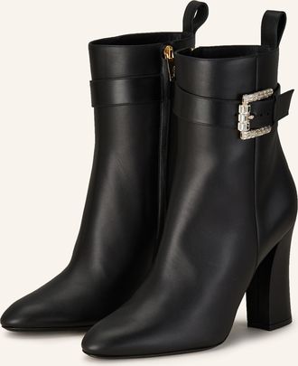 Rene Caovilla Rene Caovilla Stiefeletten Martha Mit Schmucksteinen schwarz