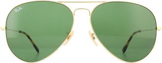 Ray-Ban Aviator Mens Gold Grey Gradient Aviator RB3025 Lunettes de soleil