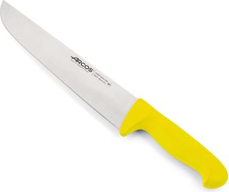 Arcos Fleischermesser mit Edelstahlklinge 250 mm - Professionelles K&uuml;chenmesser zum Schneiden von Fleisch, Fisch und Gem&uuml;se - Ergonomischer Griff aus Polyox