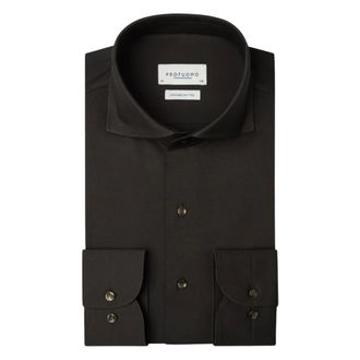 Profuomo Chemise X-Cutaway SF - Homme - Chemises - Brun - Taille: XL