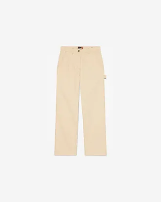 Timberland Gerade Hose aus Canvas f&uuml;r Damen in Beige, Damen, Beige, Gr&ouml;&szlig;e