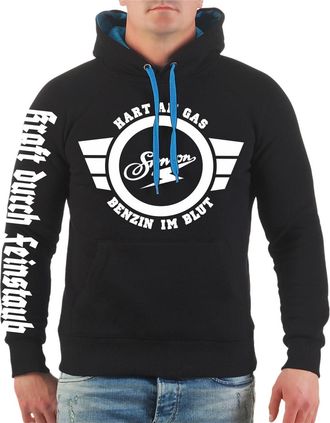 Spass Kostet Herren Kapuzenpullover Simson Hoodies Ostdeutschland Motorrad Gr&ouml;&szlig;e S - 5XL m&auml;nner Junge
