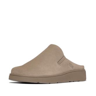FitFlop Femme Gen-FF Elasticated Suede Mules, Taupe, 38 EU