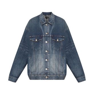 Balenciaga Balenciaga M&auml;ntel Denim Blue - - Jackets - Herren - Blau - M