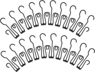 Soimiss 20stücke Schuhhalter Aus Kunststoff Zum Trocknen Für Hausschuhe Multifunktional Zum Aufhängen Von Handtüchern Und Wassergläsern Hängendes Schuhregal F