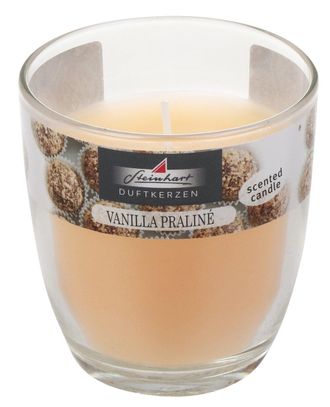 Wiedemann Duftkerze im Glas Cero Vanilla Praline 80/74 mm, ca. 27 h