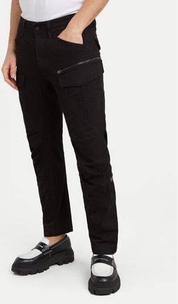 G-Star Stoffhose Zip Cargo 3D D25665-D846 Schwarz Tapered Fit