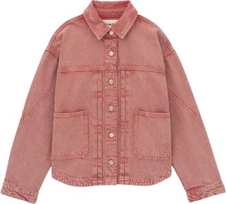 BA&SH Femme, Vestes, Rose, Taille: 40 FR Runo Denim Jacket