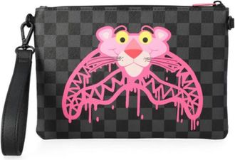 Sprayground Sprayground, unisex, Sacs, Noir, Taille: ONE Size Pink Panther Drippy Diamonds Pochette