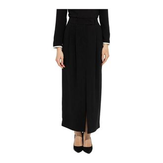 Emme Di Marella Emme DI Marella, Femme, Jupes, Noir, Taille: 40 FR MLT Strenna Maxi Skirt