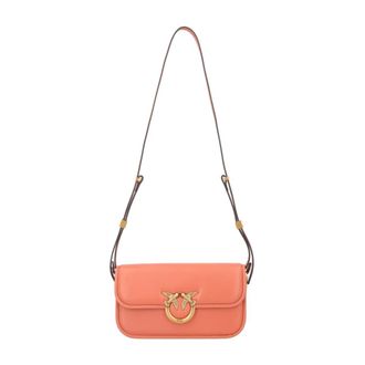 Pinko Pinko, Femme, Sacs, Brun, Taille: ONE Size Love Box Baguette