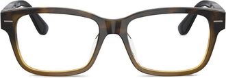 Brunello Cucinelli Brille mit eckigem Gestell - Braun