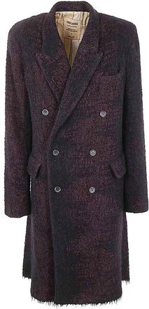 Uma Wang Kurzer Mantel - Schwarz