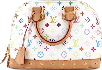 Louis Vuitton Alma NM Handbag Monogram Multicolor PM satchel - Wei&szlig;