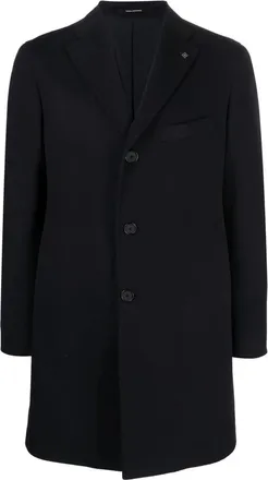 Tagliatore Single-breasted Cashmere Coat
