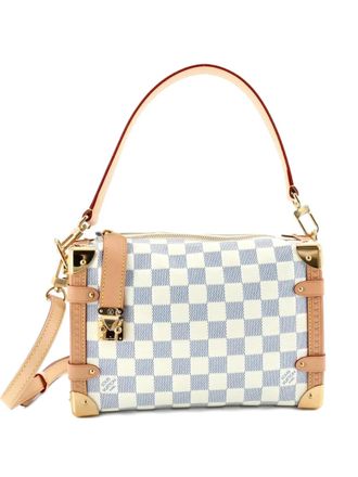 Louis Vuitton Side Trunk Handbag Damier Vernis MM satchel - Bleu
