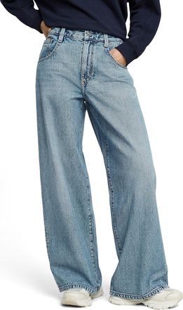 G-Star G-Star Damen Skater High Loose Jeans, Blau (Faded Blue Torrent D25286-D788-H089), 30W / 32L