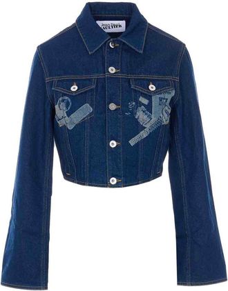 Jean Paul Gaultier Veste En Jean - Bleu