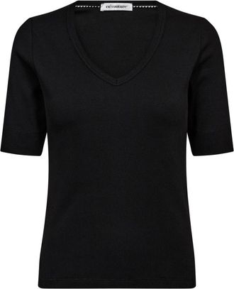 Co'Couture Femme, Tops, Noir, Taille: 44 FR T-Chemises