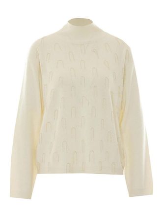 Fabiana Filippi Pull Col Rond - Blanc