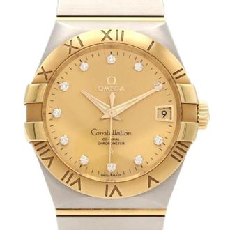 Omega Pre-owned Vintage Automatik-Armbanduhr - - Pre-owned - Herren - Gelb - ONE SIZE
