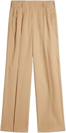 Golden Goose Femme, Pantalons, Beige, Taille: 32 FR Pantalon Chic pour un Look Élégant