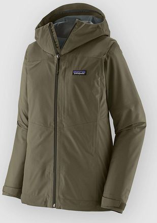 Patagonia Boulder Fork Rain Jacke basin green