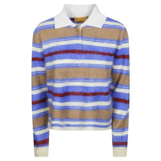 Guest In Residence Grizzly Cropped Rugby - - Tops - Damen - Mehrfarbig - XS