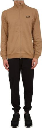 Emporio Armani Emporio Armani Ea7, Homme, Sweatshirts et sweats &agrave; capuche, Beige, Taille: 3XL Ensemble de surv&ecirc;tement zipp&eacute;