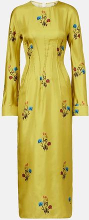 Marni Midikleid aus Seide