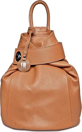 Anna Luchini Braun Rindsledertasche