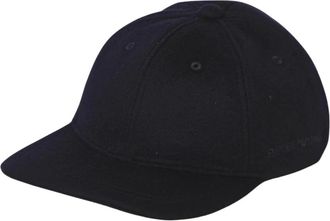 Emporio Armani Homme, Accessoires, Bleu, Taille: ONE Size Casquette de Baseball Classique avec Visière Courbée